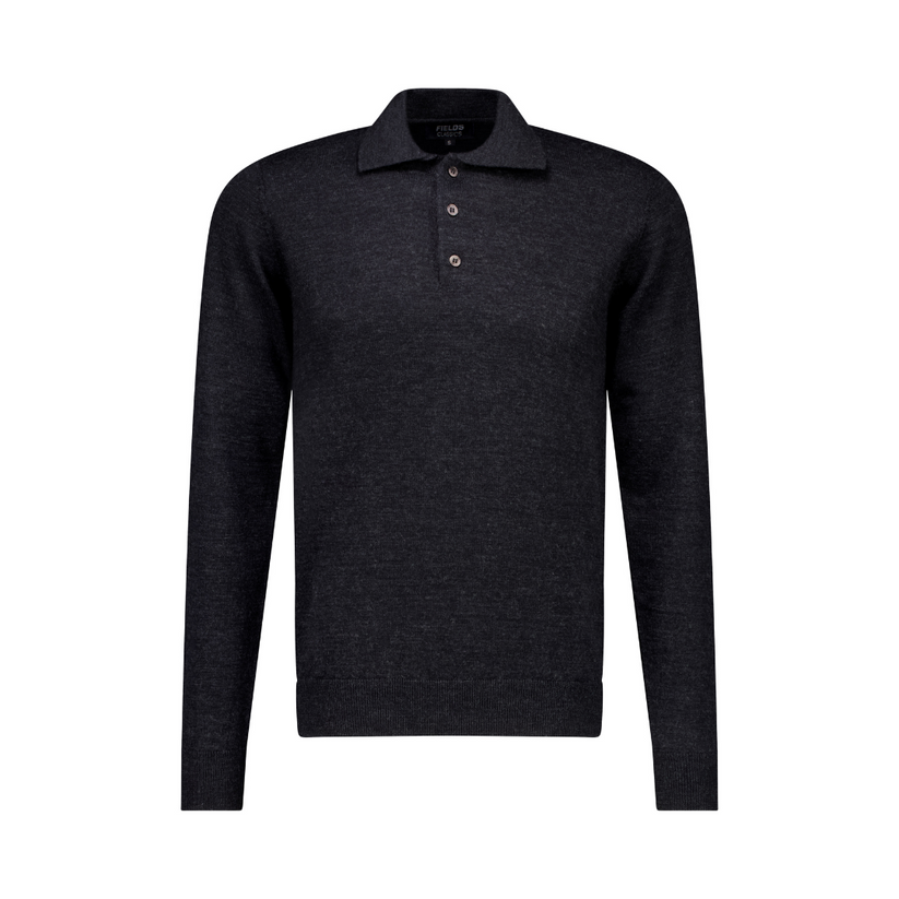 Fields Classics - 3 Button Polo with Milano Collar and Placket FL816 ...